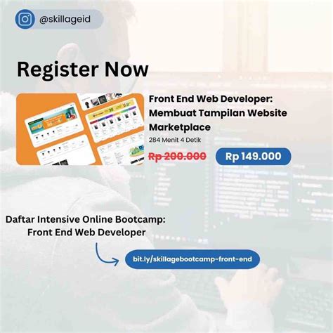 Intensive Online Bootcamp Front End Web Developer