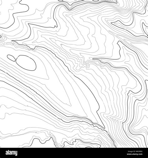 Topographic Map Background Concept With Space For Your Copy Stock