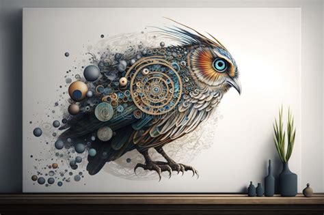 Striking Image That Showcases The Capabilities Of Ai Such As A Machine Learning Algorithm In