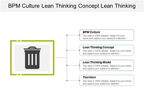 Bpm Culture Lean Thinking Concept Lean Thinking Model Cpb Powerpoint Templates Backgrounds