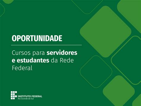 Estudantes E Servidores Podem Realizar Cursos De Tecnologia Da