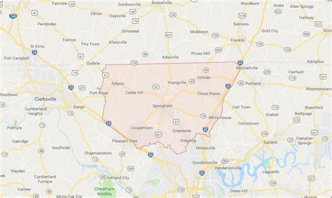 Sinkholes In Robertson County Tn Tennessee Sinkholes Interactive
