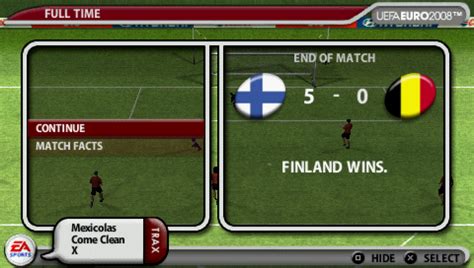 UEFA Euro 2008 Screenshots for PSP - MobyGames