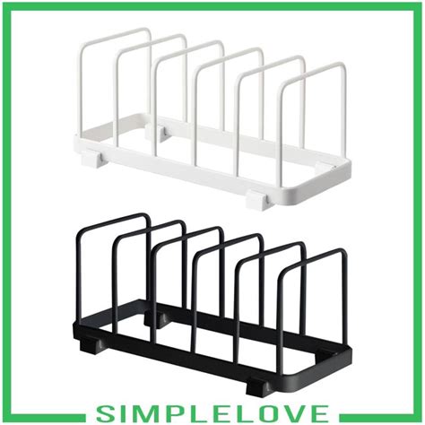 [เรียบง่าย] ชั้นเก็บจาน 5 กริดส่วนที่เหลือชั้นวางจานสําหรับห้องครัวคาเฟ่เคาน์เตอร์ตู้ Shopee