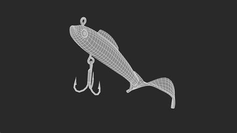 Facikono Lures For Bass Jig Head Soft Swimbait 3d Model By Frezzy
