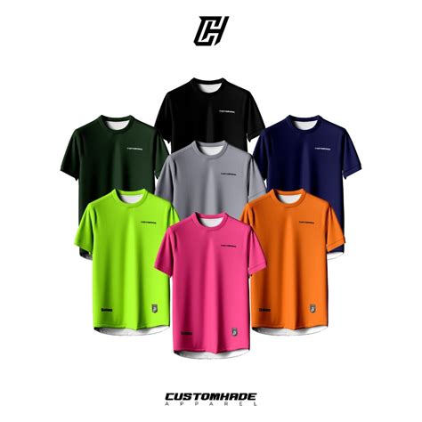 Jual Baju Running Bassic Light Series Premium Jersey Anti Uv Pria Lengan Pendek Original