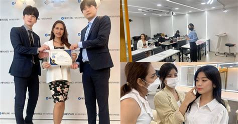 အနုပညာလက်ရာတွေ ဆန်းသစ်အောင် ကိုရီးယားနိုင်ငံမှာ မိတ်ကပ်ပညာ သွားရောက်သင်ယူခဲ့တဲ့ လင်းလင်း