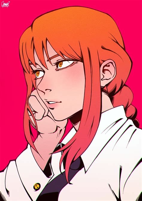 Makima Chainsaw Man Chainsaw Man Chainsawman Anime Art