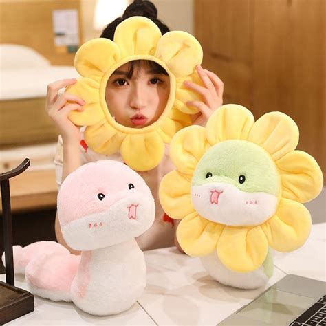 งูของเล่นเด็กเด็กการ์ตูนโยนหมอนปีงู Plushies ตรุษจีนตกแต่ง Verasath Shopee Thailand