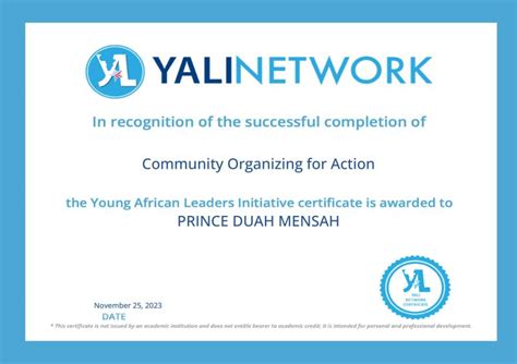 Prince Duah Mensah On Linkedin Successful Certificate Completion In