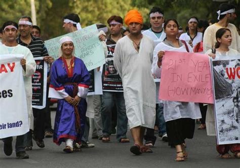 India Rejects Pakistans Stand On Townships For Kashmiri Pandits
