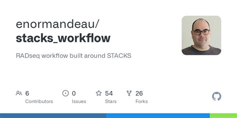 Github Enormandeaustacksworkflow Radseq Workflow Built Around Stacks