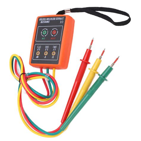 Buy Phase Sequence Meter Environmentally Friendly Sm852b Portable 3
