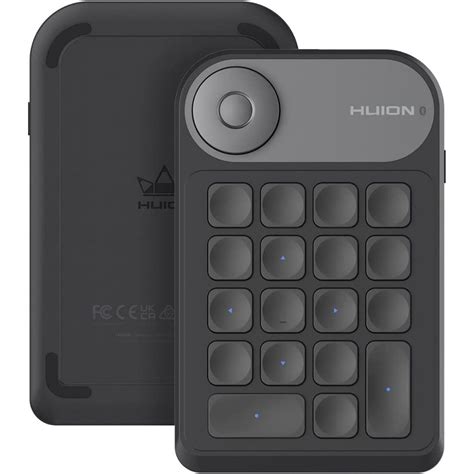 Huion Keydial Mini Bluetooth Programmable Keypad With Dial 5 Keys Anti