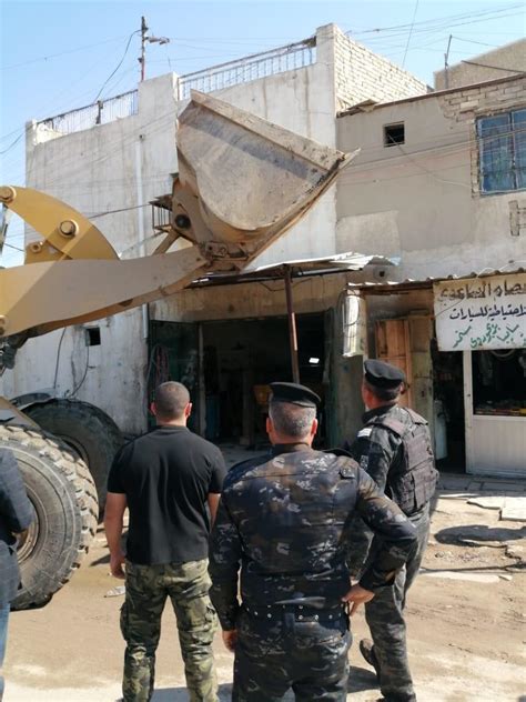 امانة بغداد تطلق حملة لازالة التجاوزات بمناطق شرقي العاصمة صور
