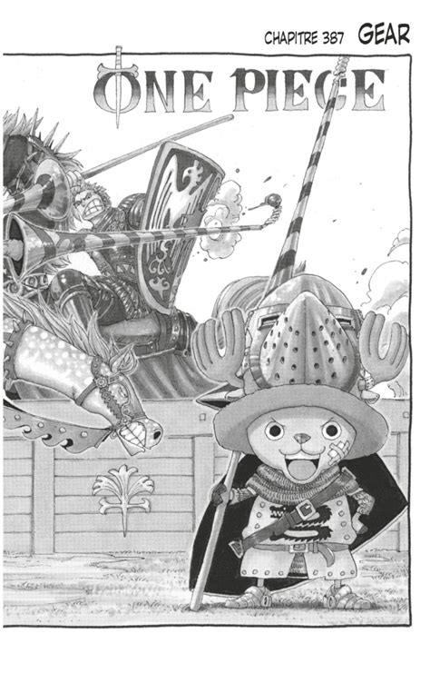 One Piece édition originale Chapitre 387 Éditions Glénat
