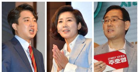 이준석 당대표 본경선 1위로 진출나경원·주호영·홍문표·조경태 뒤이어