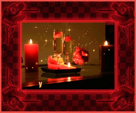 Гифки Романтичного вечера красивые скачать бесплатно