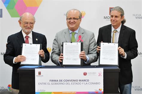 Encabeza Graco RamÍrez Firma De Convenio Entre El Gobierno Del Estado Y