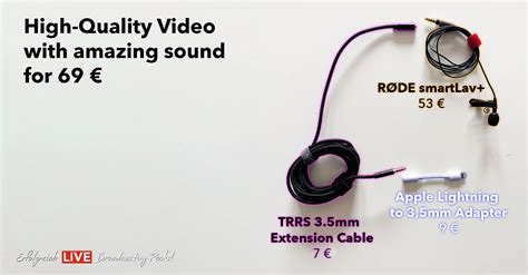 Simple Video Setup For Live Video Recordings And Zoom Conferences Clear Sound Affordable