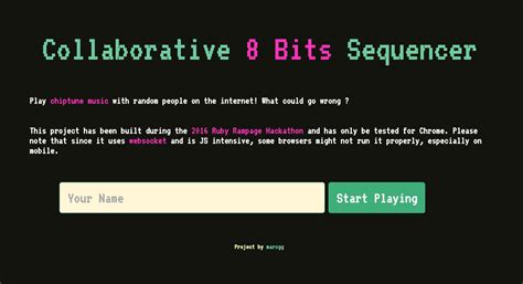 Building A Multiplayer 8 Bits Sequencer