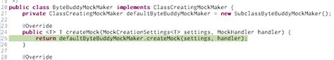 Java Why Is Mockito Mock Creating A Non Mock Instance Stack Overflow