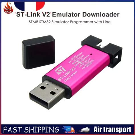 St Link V2 Emulatordownloadprogrammer Led Indicator Stm8stm32 Random Color Eur 467