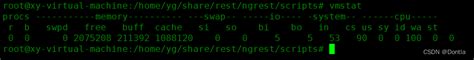 linux查看内存命令（查看进程虚拟内存）free命令、vmstat命令、pmap命令（free指令、vmstat指令、pmap指令） 查看