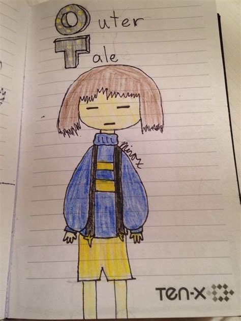 Outertale Frisk Drawing Undertale Amino