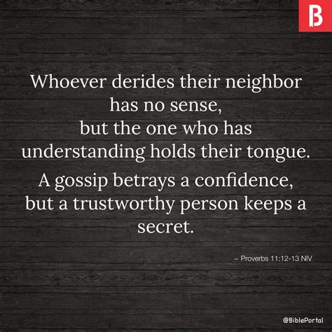 Proverbs 1112 13 Niv Bible Study Meaning Images Commentaries