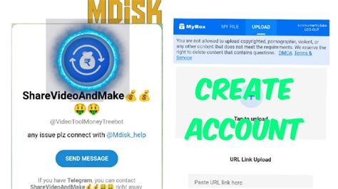 mdisk how to create account account kaise banaye youtube