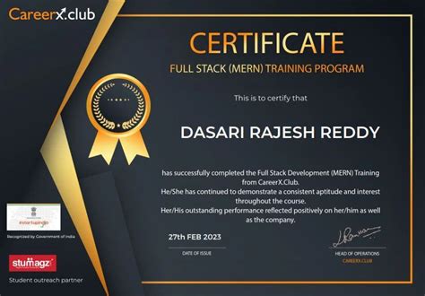 dasari rajesh reddy on linkedin careerxclub