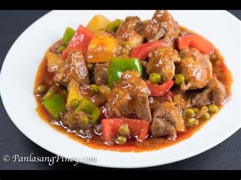 Paano Magluto Ng Afritada Baboy Tagalog
