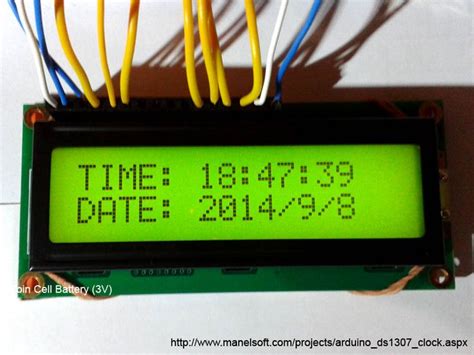 Arduino Ds1307 Clock Arduino Electronic Circuit Projects Pic Microcontroller