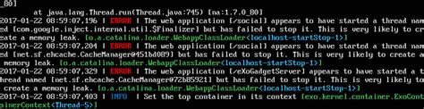 How Can I Solve Memory Leak In Exo Platform Stack Overflow