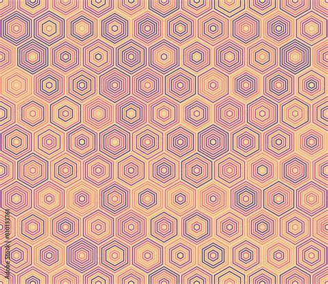 Tileabe Mosaic Background Stacked Hexagons Mosaic Pattern Hexagonal