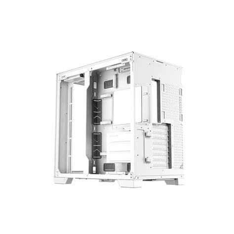 Antec C8 Tg Dual Chamber Full Tower Case Black White Dynaquest Pc