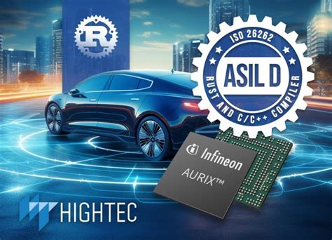 Hightec Launches Iso 26262 Asil D Rust Compiler For Infineon Aurix Mcus