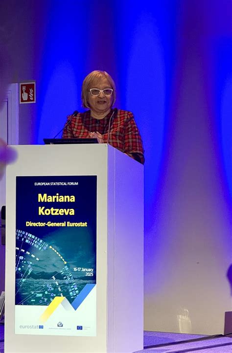 Great To Be At The 2025 European Statistical Forum In Brussels