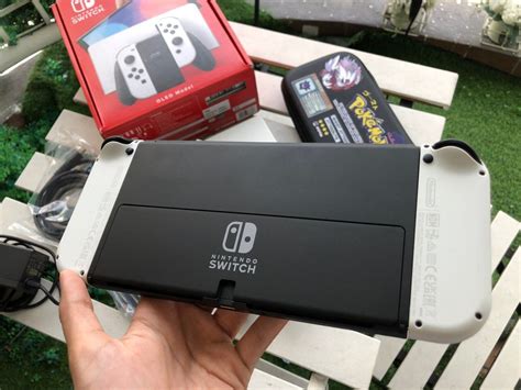 Nintendo Switch Oled Fullset Box Video Gaming Video Game Consoles