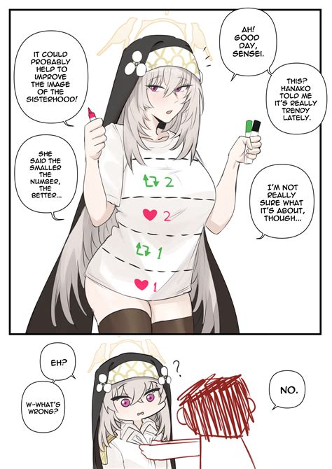 Sensei Doodle Sensei And Sakurako Blue Archive Drawn By Maven