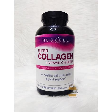 Neocell Super Collagen Vitamin C And Biotin 360 Tablets Shopee