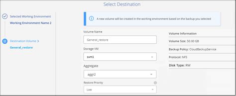 Restore ONTAP Data From Backup Files With BlueXP Backup And Recovery NetApp Documentation