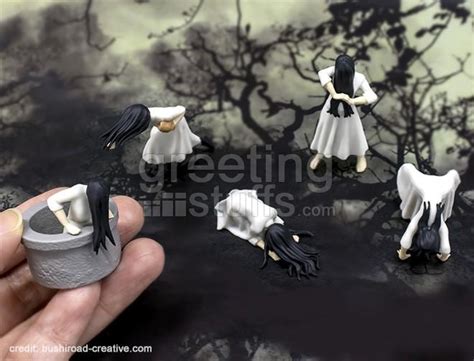 Sadako Dx A Lot Of Sadako Mini Figures Collection Holiday Greeting