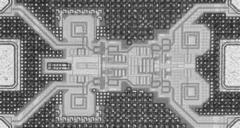 A Schematic And B Layout Of 80 Ghz Bicmos Output Driver With