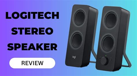 Logitech Z207 2 0 Multi Device Stereo Speaker Review Youtube
