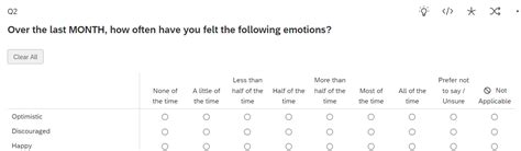 How To Hide A Scale Point For All Statements In A Matrix Table XM Community