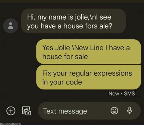 Regular Expression Programmerhumor Io