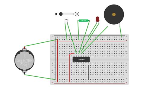 Circuit Design Trabalho 2 Tinkercad