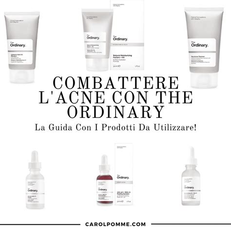 Combattere Lacne Con The Ordinary Carol Pomme